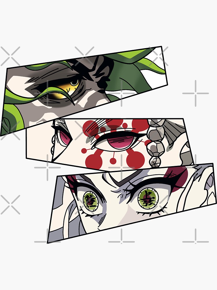 Sticker « Demon Slayer - Gyutaro, Daki et Tengen Uzui », par ...