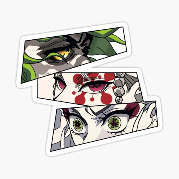 Sticker « Demon Slayer - Gyutaro, Daki et Tengen Uzui », par ...