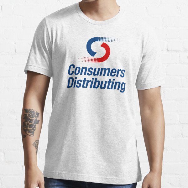 "Consumers Distributing Logo" T-shirt for Sale by StudioMarimo ...