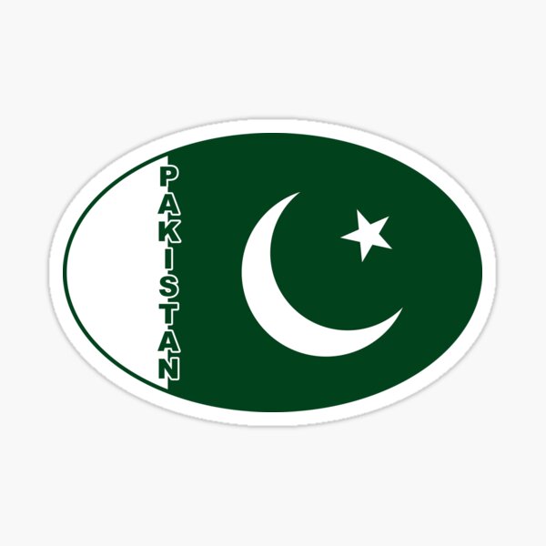 "PAKISTAN Gifts, Masks, Stickers & Products (17)" Sticker by mpodger ...