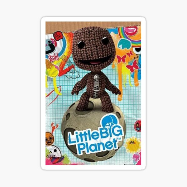 "Sackboy Little Big Planet Fan Art Sticker" Sticker by heidifisch ...