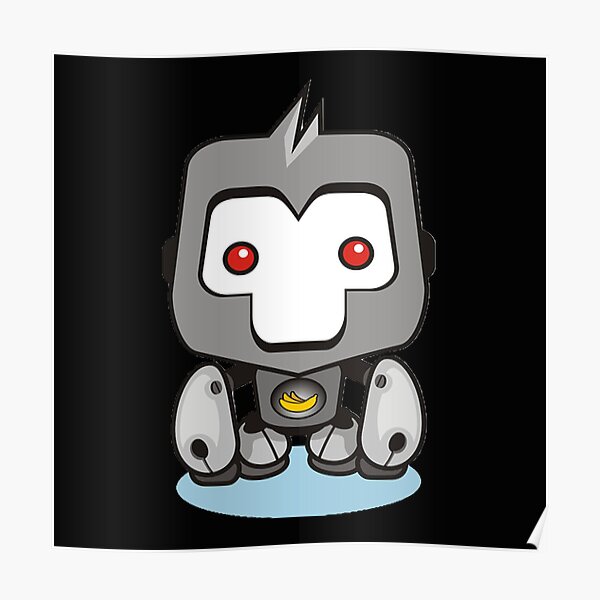 "Mecha-Monkey" Poster for Sale by WinkyDoodle | Redbubble