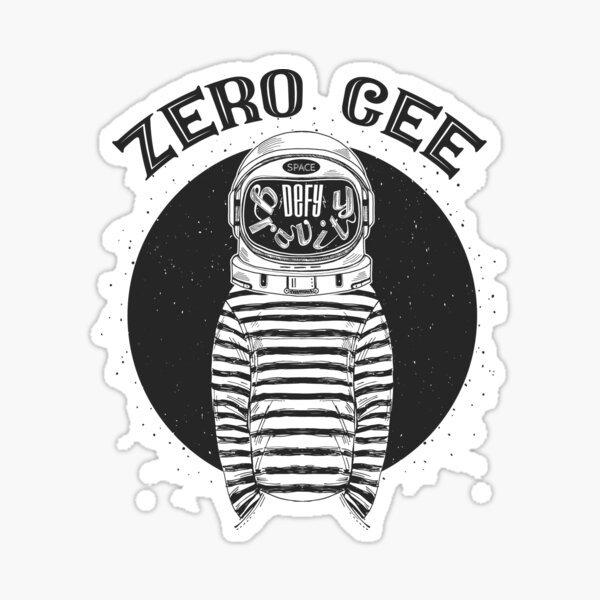 "Space Guy - Zero Gee" Sticker for Sale by WhaTrends | Redbubble