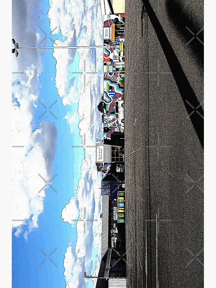 "Preston Market Artwork" Sticker for Sale by Mageorgiba14 | Redbubble