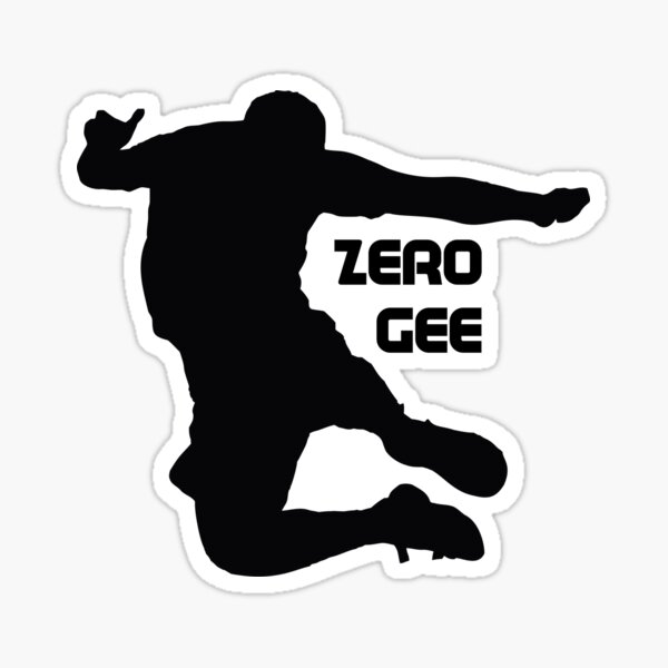 "Another Jumping Guy - Zero Gee" Sticker by WhaTrends | Redbubble