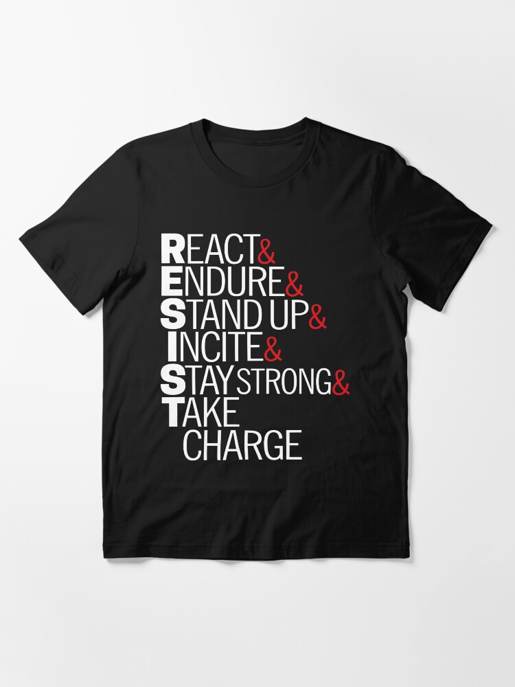 "Resist Acronym T-Shirt" T-shirt by BootsBoots | Redbubble