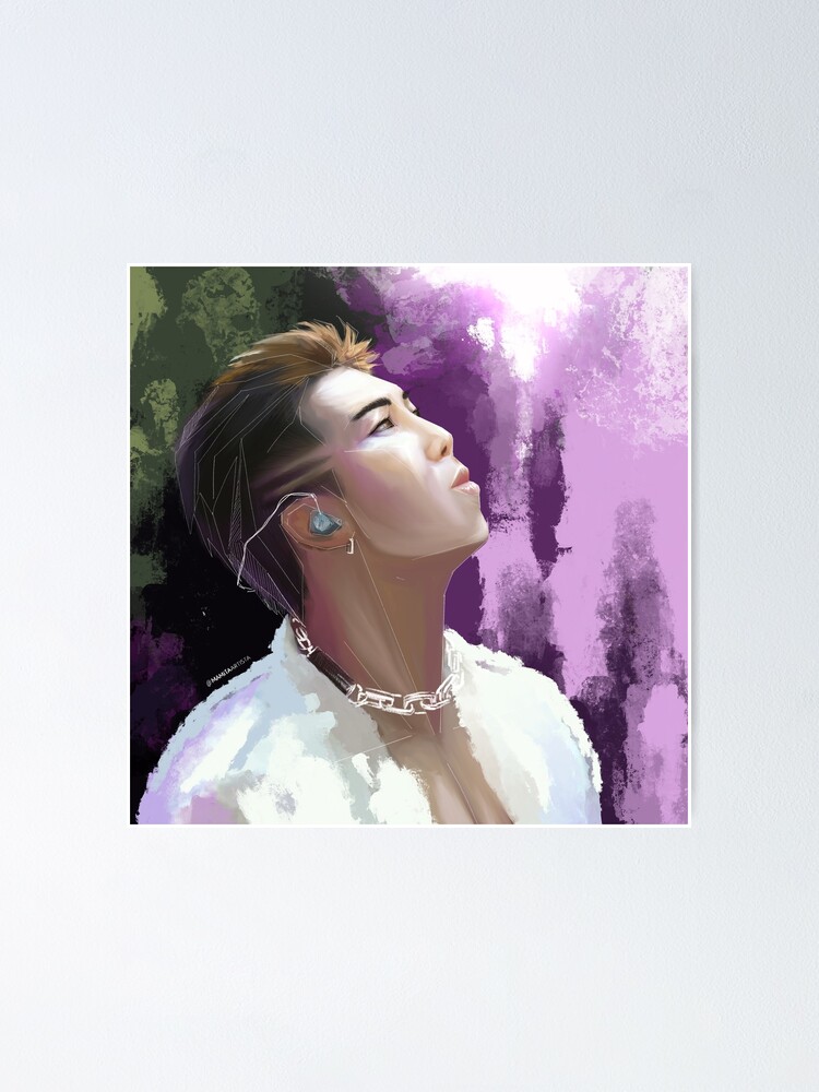 "Big RM K-pop singer BTS" Poster for Sale by mamitaartista | Redbubble