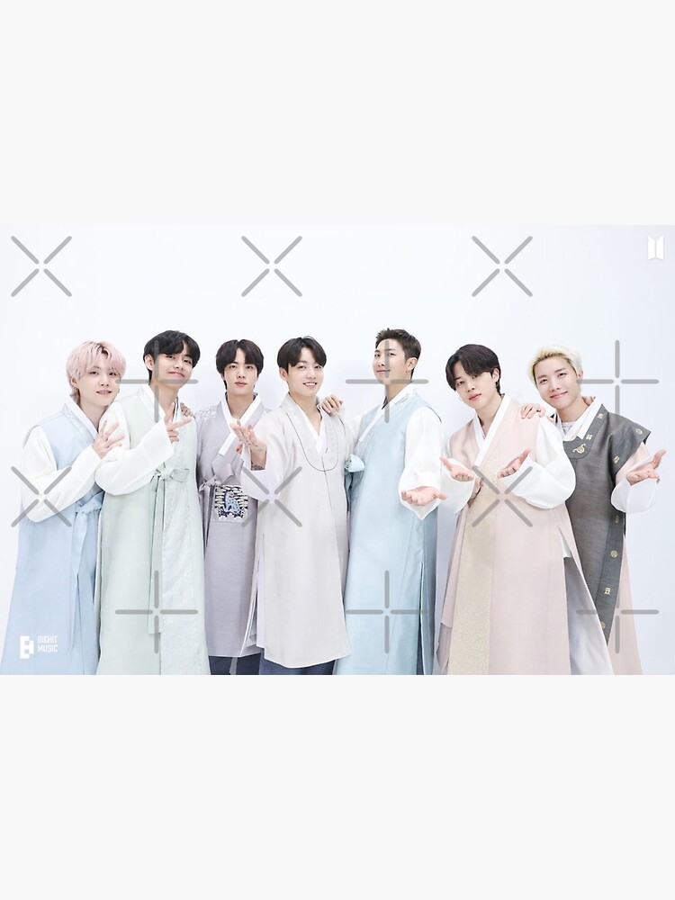 "BTS OT7" Postcard for Sale by Kpop Love | Redbubble