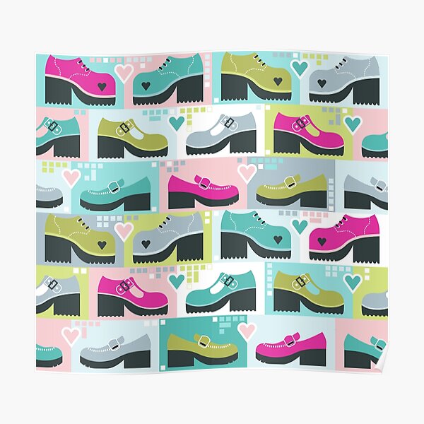 "Y2K Clumpy Shoe Love" Poster for Sale by creativinchi | Redbubble