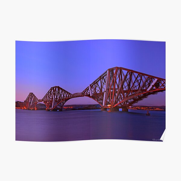 "Forth Bridge-Queensferry-Scotland" Poster by Ranger1 | Redbubble