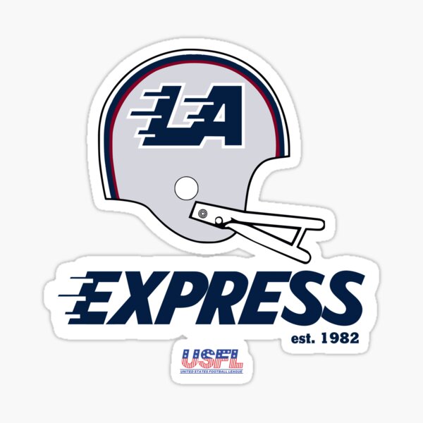 "Los Angeles Express" Sticker for Sale by TeeArcade84 | Redbubble