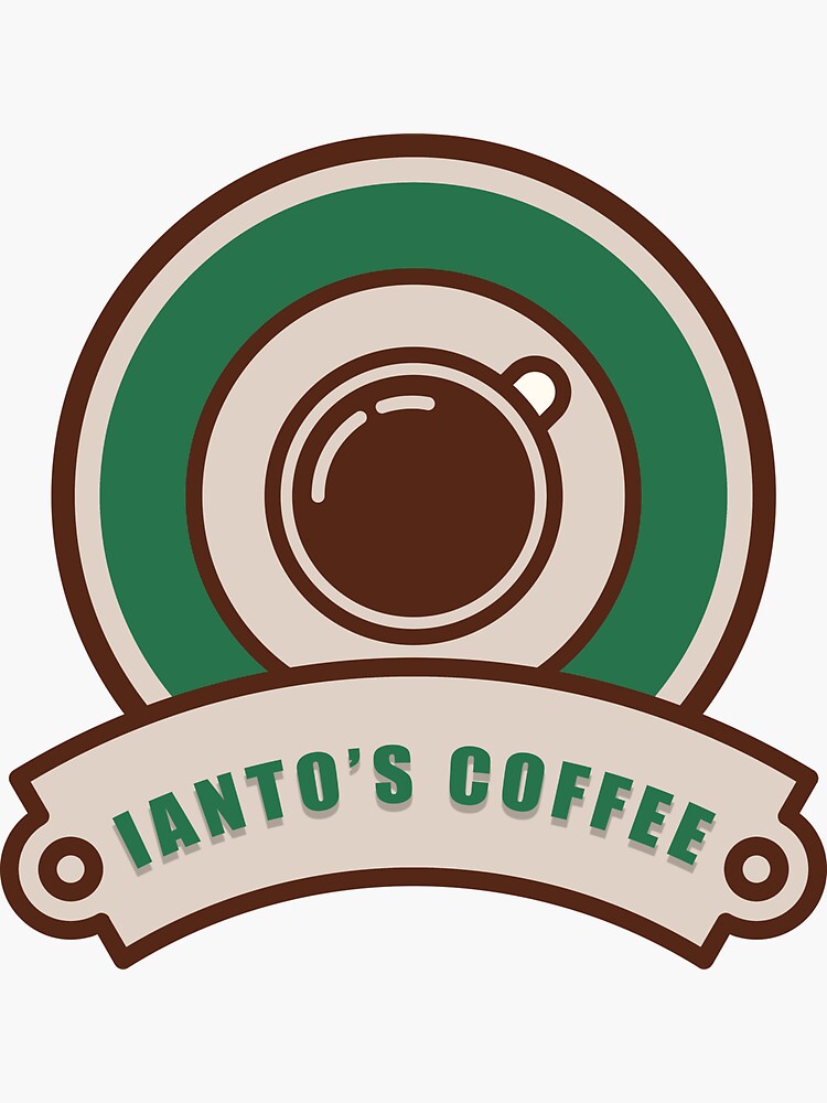 "Ianto Coffee | Ianto's coffee | coffee boy" Sticker by Pure-Diaries ...