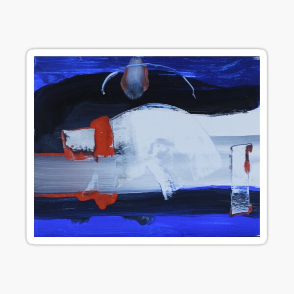 "Moonlight" Sticker for Sale by lukakapanadze | Redbubble