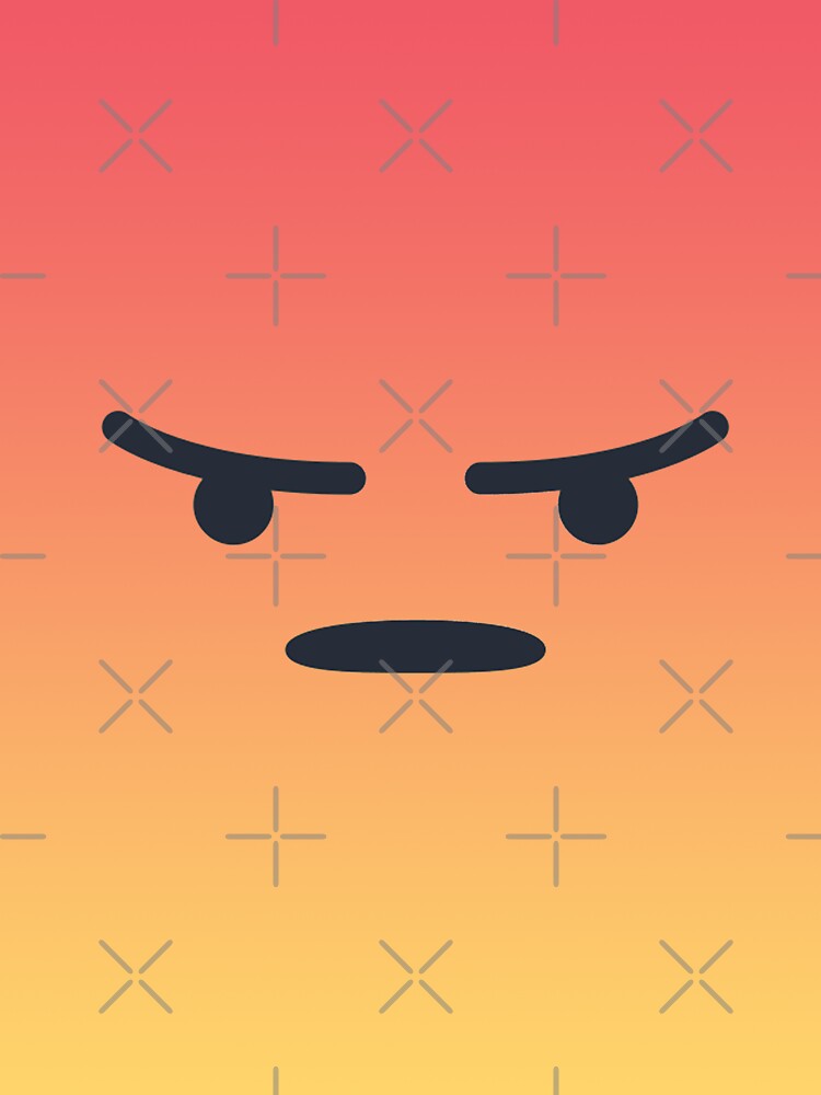 "Facebook Angery Reaction Meme v1" Sticker by fandemonium | Redbubble