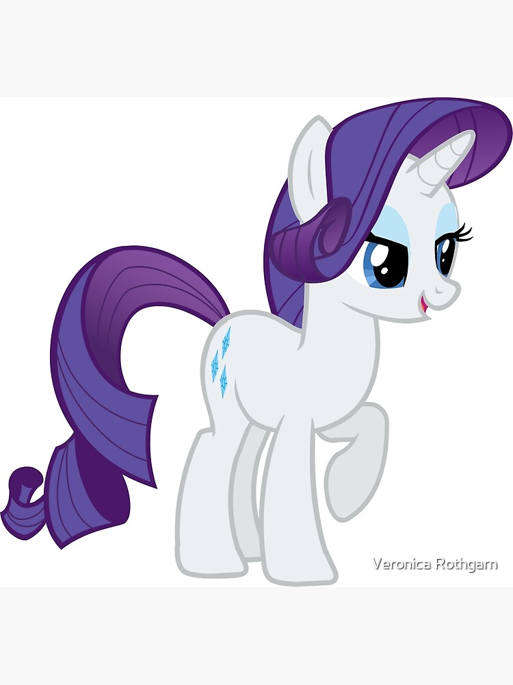 "MLP Rarity" Photographic Print for Sale by Veronica Rothgarn | Redbubble