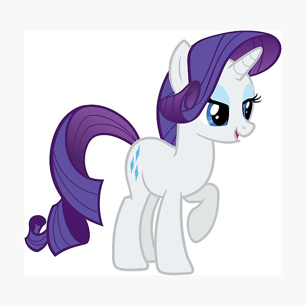 "MLP Rarity" Photographic Print for Sale by Veronica Rothgarn | Redbubble