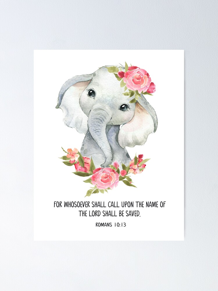 "Romans 10:13, Bible Verse, Scripture, Safari Animals, Woodland Animals ...