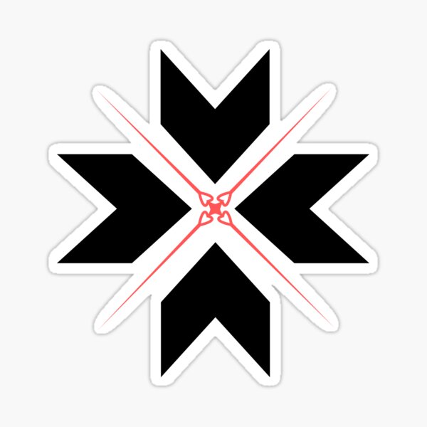 "Black Red Star" Sticker for Sale by Valentin-Store | Redbubble