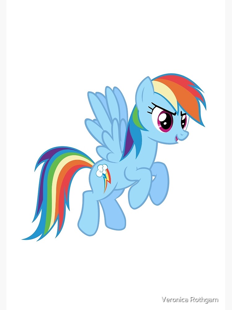 "MLP Rainbow Dash" Spiral Notebook by watermelonecats | Redbubble