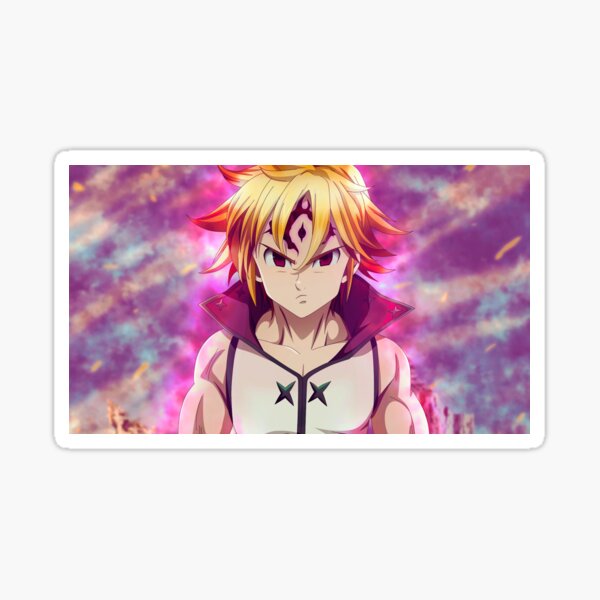 "Nanatsu no taizai - Dark Meliodas" Sticker for Sale by lam93 | Redbubble