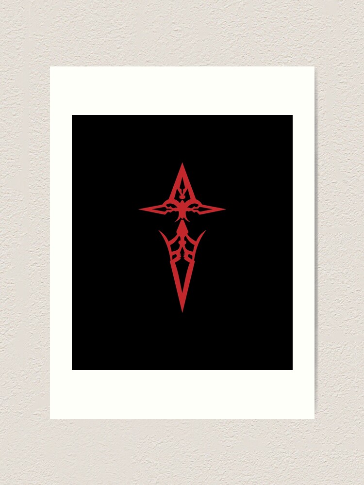 "Fate Stay Night Saber Command Seal logo minimalist art symbol" Art ...