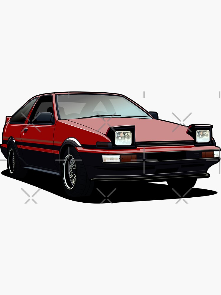 "AE86 Classic Series" Sticker for Sale by zero260 | Redbubble