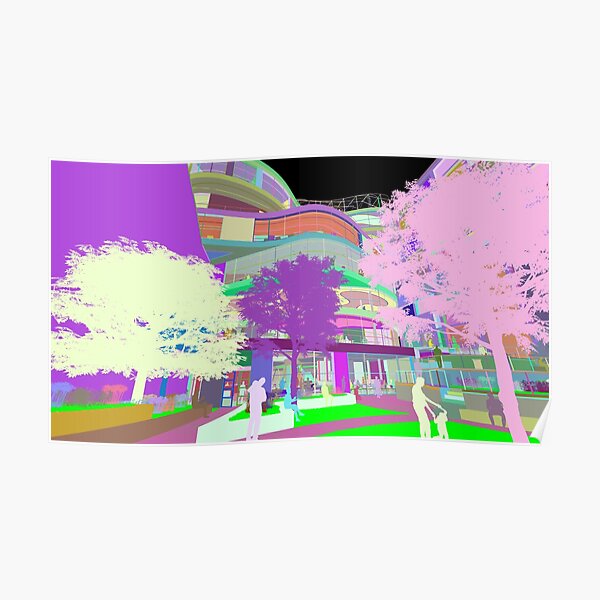 "Architecture Render ObjectID #24" Poster by JordanRenders | Redbubble