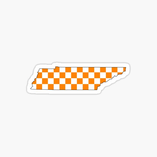 "Tennessee Checkerboard" Sticker for Sale by SofiaHessevick | Redbubble