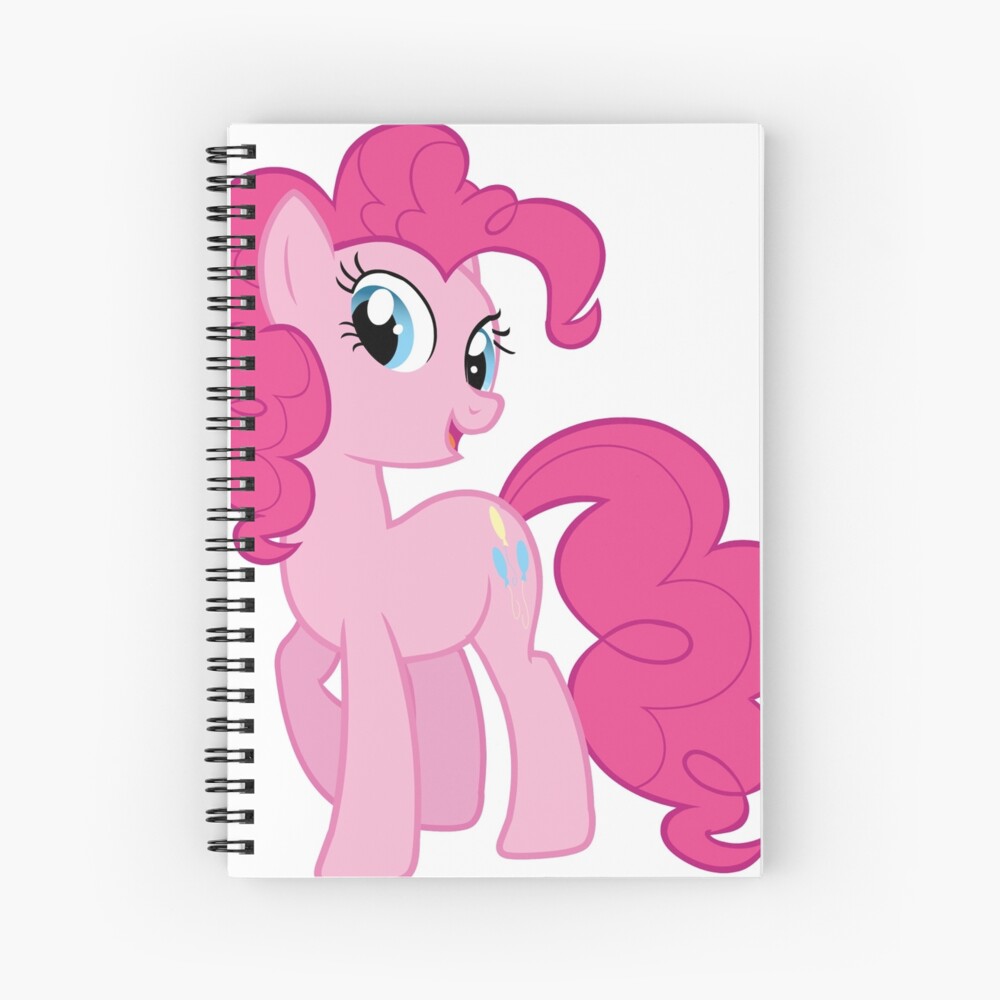 "MLP Pinkie Pie" Spiral Notebook by watermelonecats | Redbubble