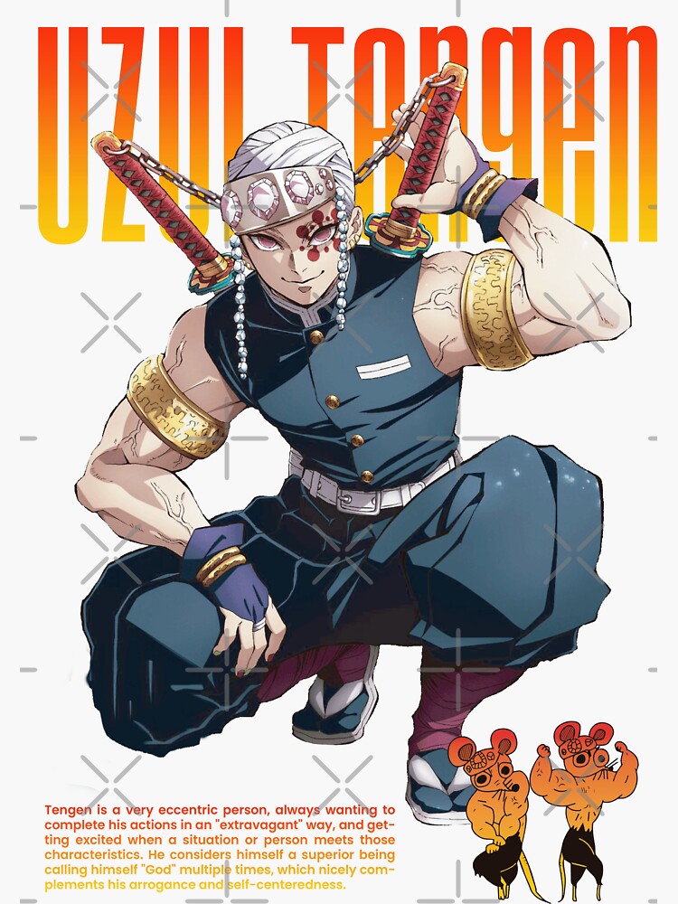 Pegatina «UZUI TENGEN (Kimetsu no Yaiba) - Exclusive Design» de ...