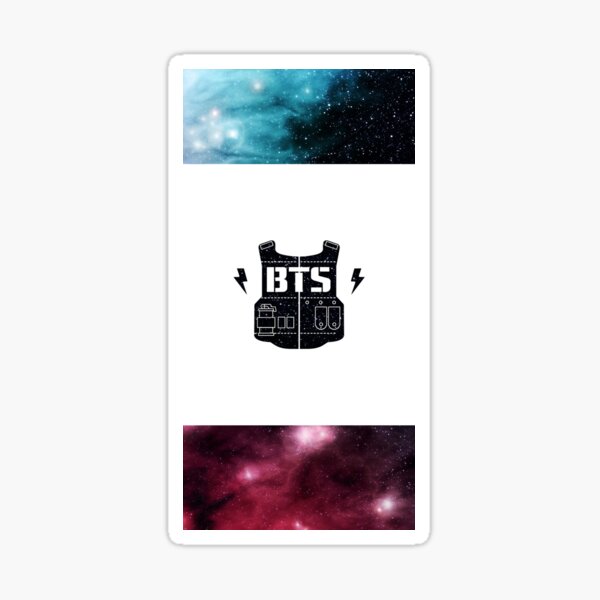 "BTS galaxy " Sticker by Seugriseyo | Redbubble