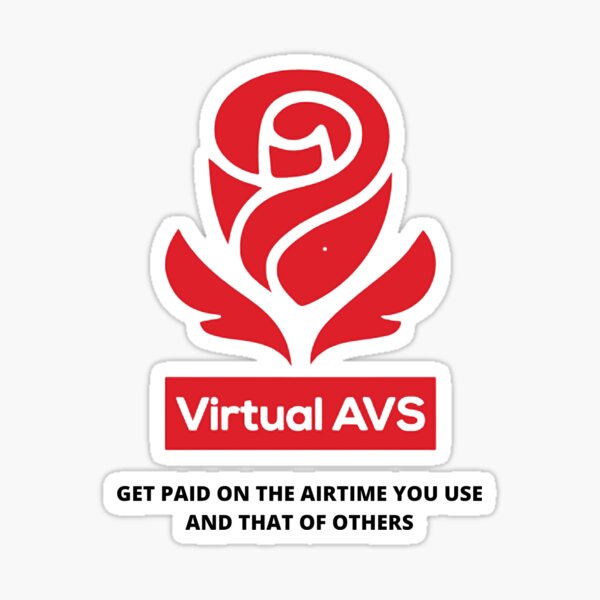 "Virtual AVS Promotional Items" Sticker by SylvesterShop | Redbubble