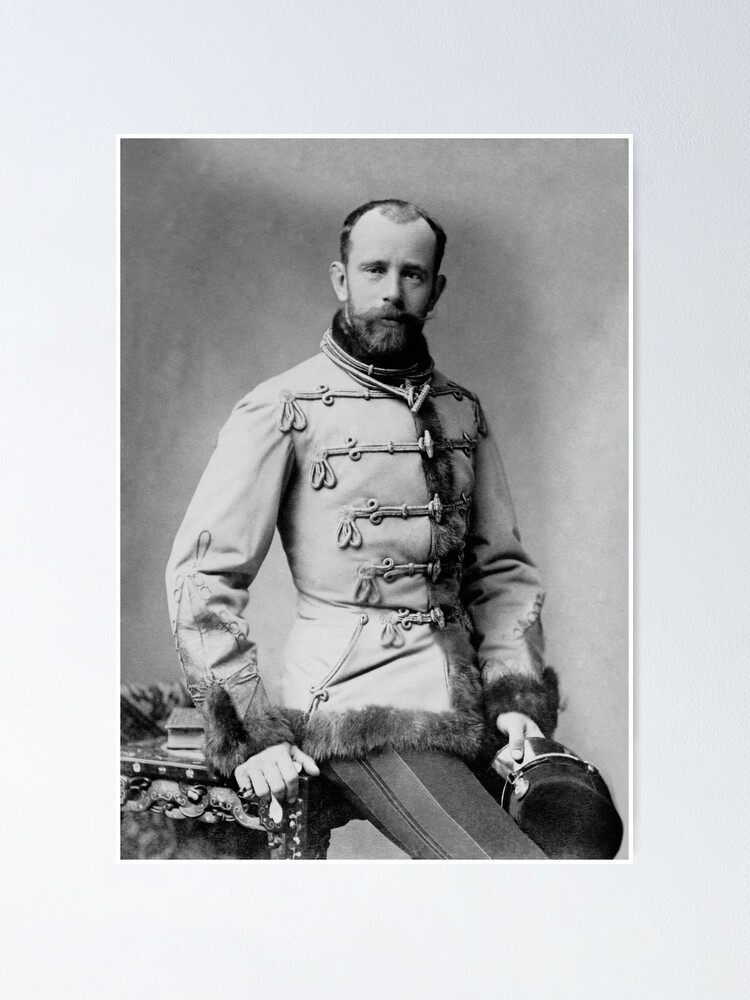 "Crown Prince Rudolf Portrait " Poster for Sale by warishellstore ...