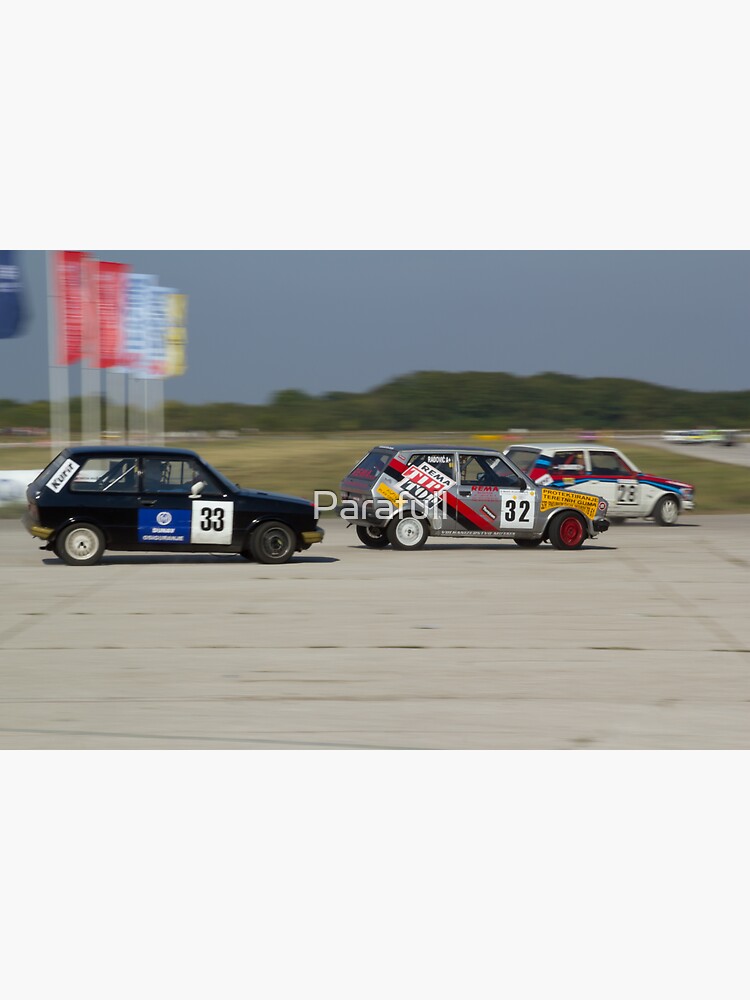 "Three Yugo cars" Sticker for Sale by Parafull | Redbubble