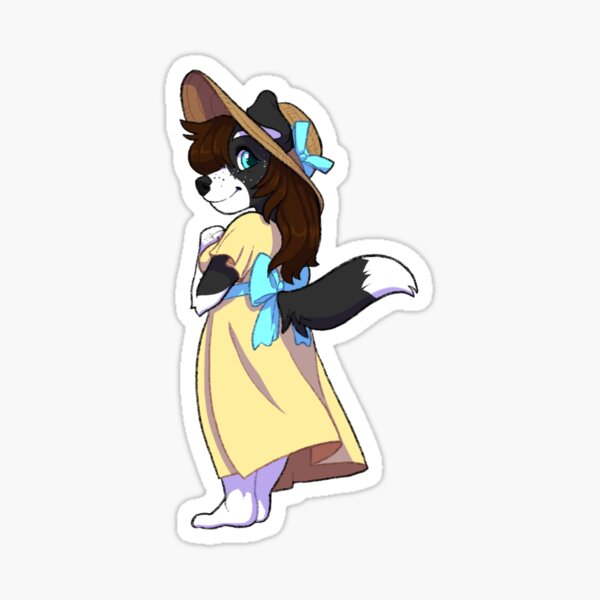 "Callie dress" Sticker for Sale by zibeline | Redbubble