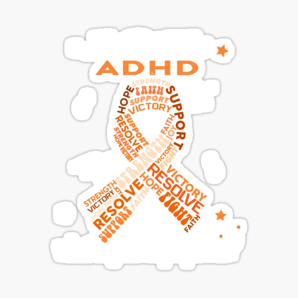 Sticker « Guerrier du TDAH, je combats le TDAH Quelle est votre ...
