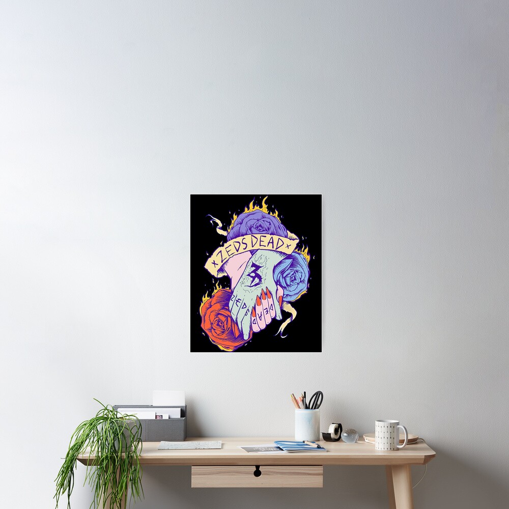 "Zeds Dead Merch" Poster for Sale by Elliot-Lynch | Redbubble