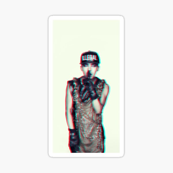 "GD 3D" Sticker for Sale by Seugriseyo | Redbubble