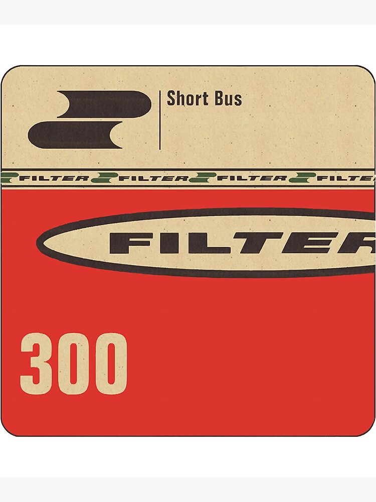 "Filter - Short Bus" Poster for Sale by Steria7890 | Redbubble
