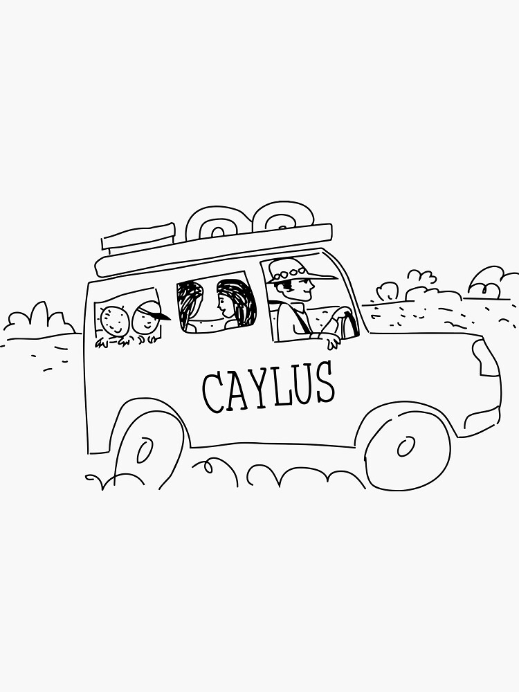 "Caylus" Sticker by GriseldaEulalia | Redbubble