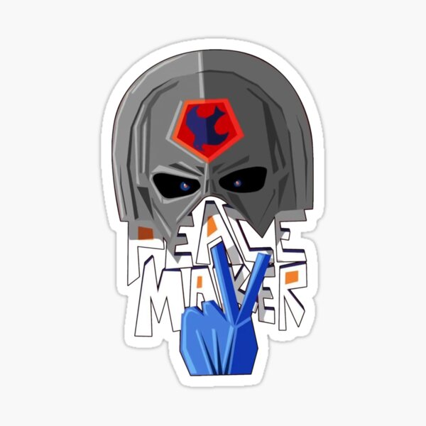 "Vigilante Peacemaker " Sticker by FFaruqDesign | Redbubble
