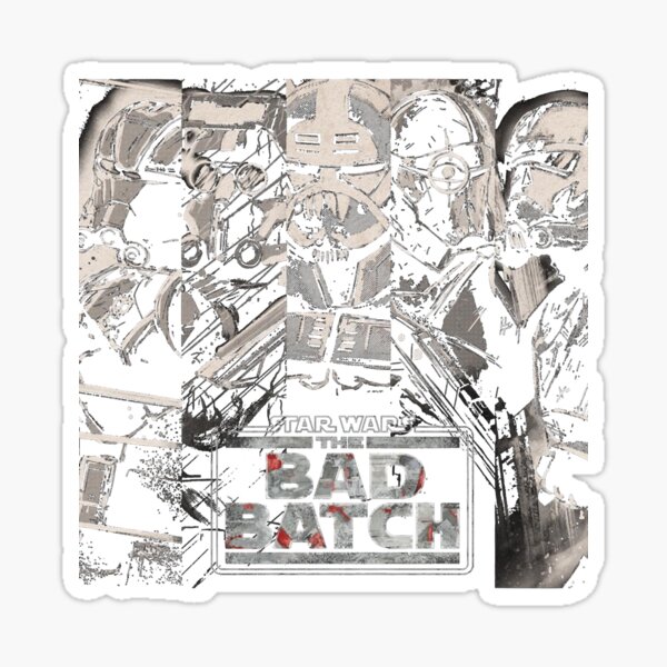 "Bad Batch Movie Classic" Sticker by MeriKlasen | Redbubble