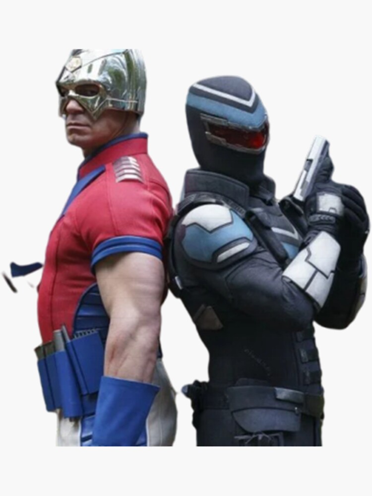 "Vigilante Peacemaker " Sticker by FFaruqDesign | Redbubble