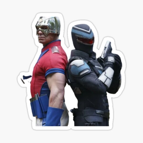 "Vigilante Peacemaker " Sticker by FFaruqDesign | Redbubble