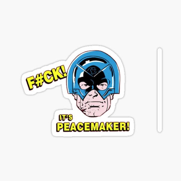 "vigilante peacemaker " Sticker by FFaruqDesign | Redbubble