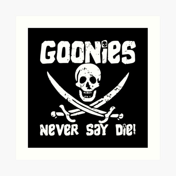 "THE GOONIES-LOGO" Art Print for Sale by DonnaObrien710 | Redbubble