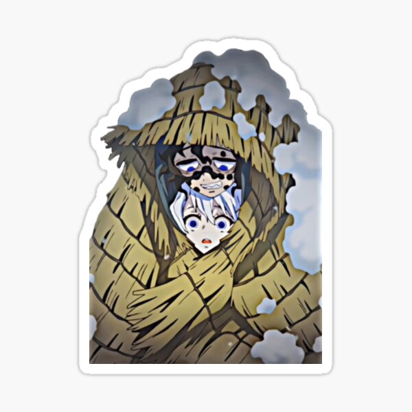 "Gyutaro and Ume - Demon Slayer" Sticker by kittysjuice | Redbubble