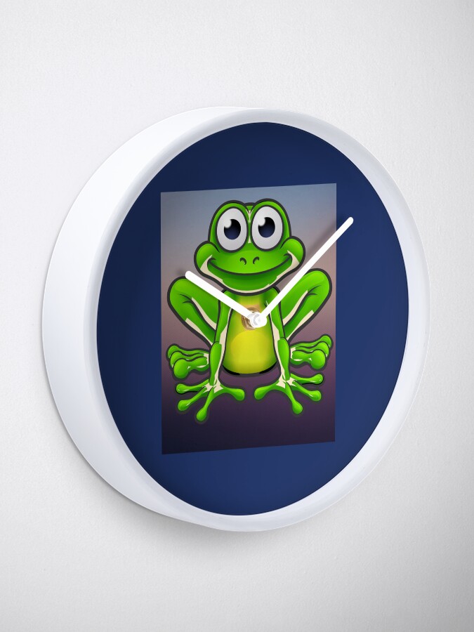 Reloj «día mundial de la rana,día de la rana,día mundial de la rana,día ...