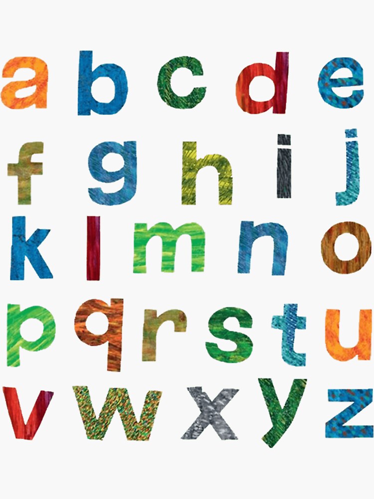 "Eric Carle" Sticker for Sale by DanielaVogel | Redbubble