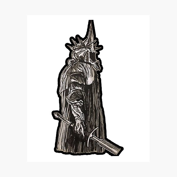 "Witch king of Angmar " Photographic Print for Sale by KieranSulliva ...